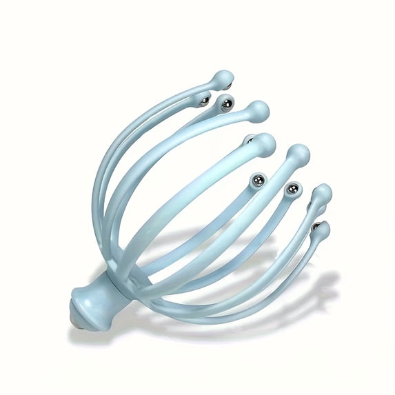12-Claw Octopus Scalp Massager - Lightweight Plastic Head Massage Tool ...