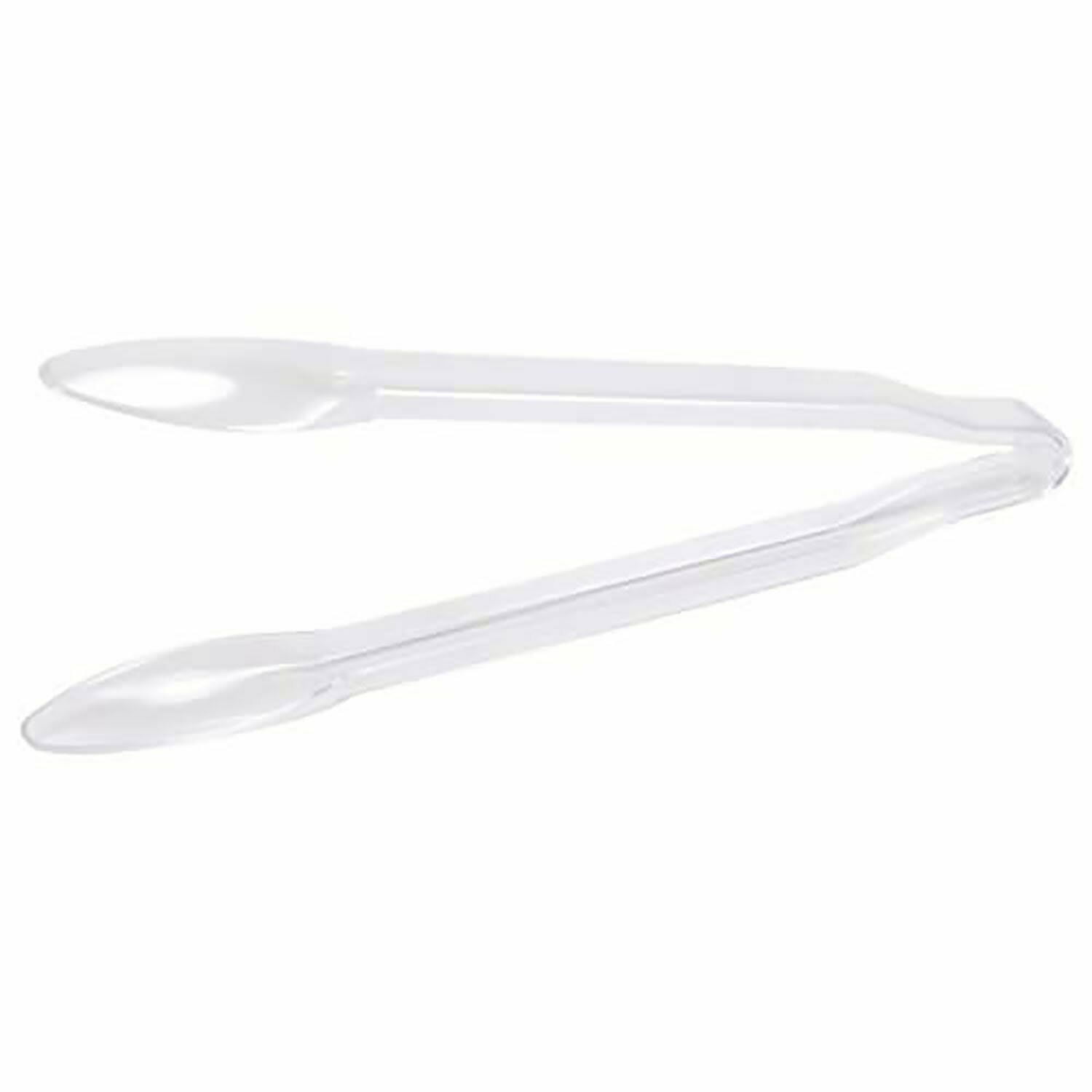 12" Clear Disposable Plastic Tongs (5 Pack) - Walmart.com