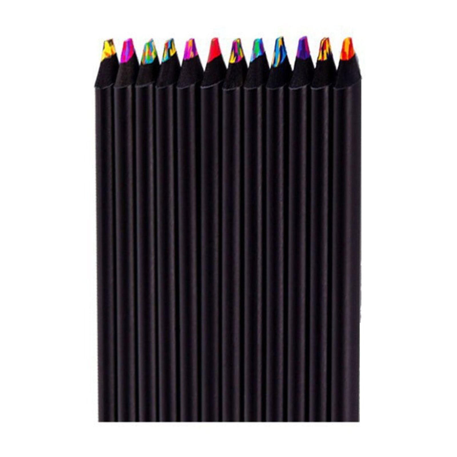 12 Color 1 Pencil Multi Color Core Mixed Color Pencil Full Star 12 ...