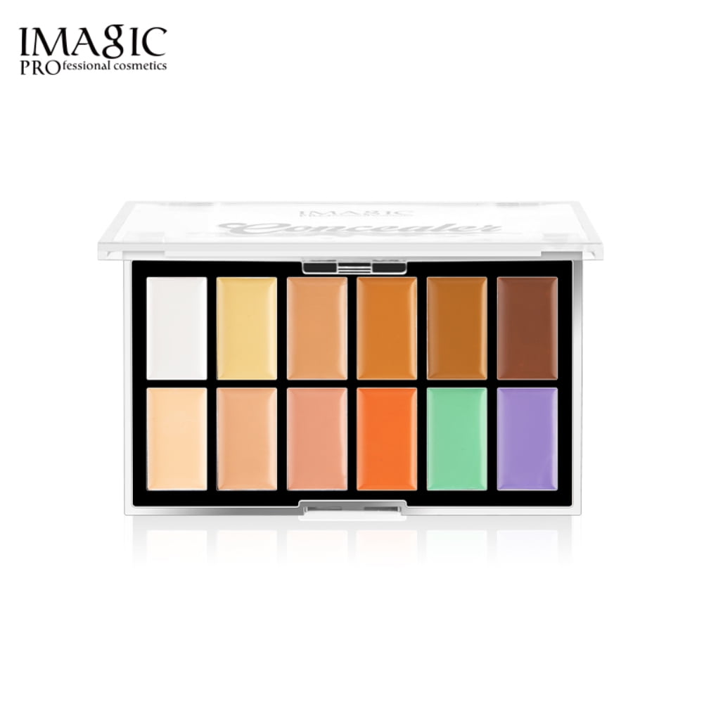 12-Color Concealer Palette Concealer Acne Spots Dark Circles Tear ...