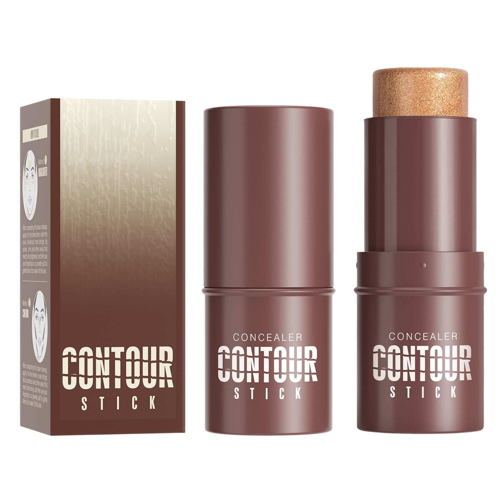 12 Color Grooming Stick Powder - 6g Multi-Functional Makeup Stick ...