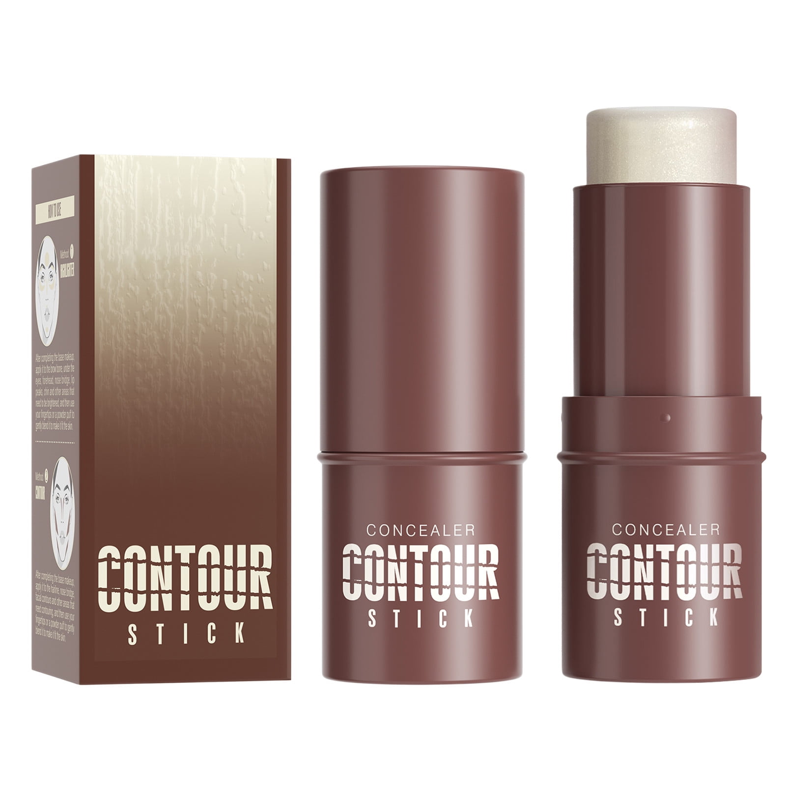 12 Color Grooming Stick Powder - 6g Multi-Functional Makeup Stick ...