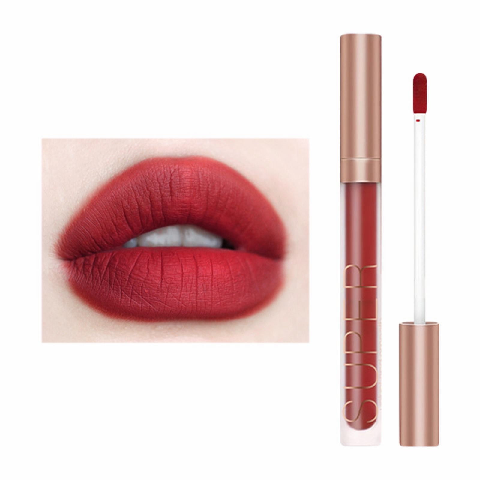 12 Color Lip Glaze Velour Lip Gloss Long Lasting Lip Things under 5 ...