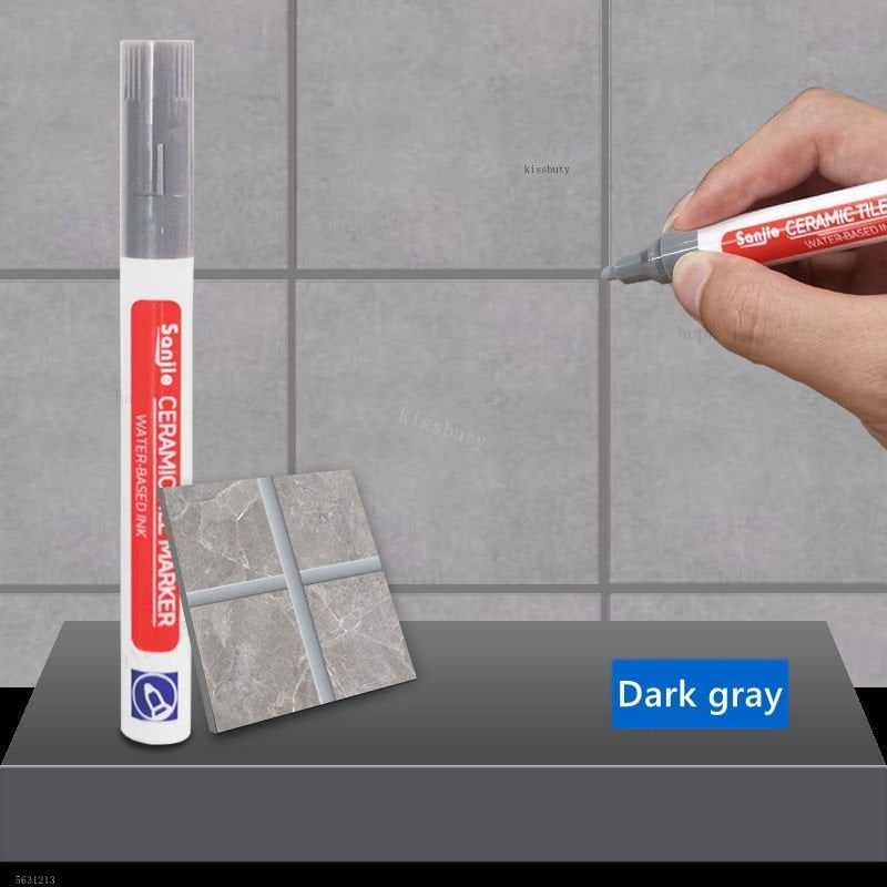 12 Color White Waterproof Grout Tile Marker Grout Pen Wall Seam Pen For ...