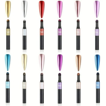 PUEEN Multichrome Holographic Powder Nail Art Kit - Walmart.com