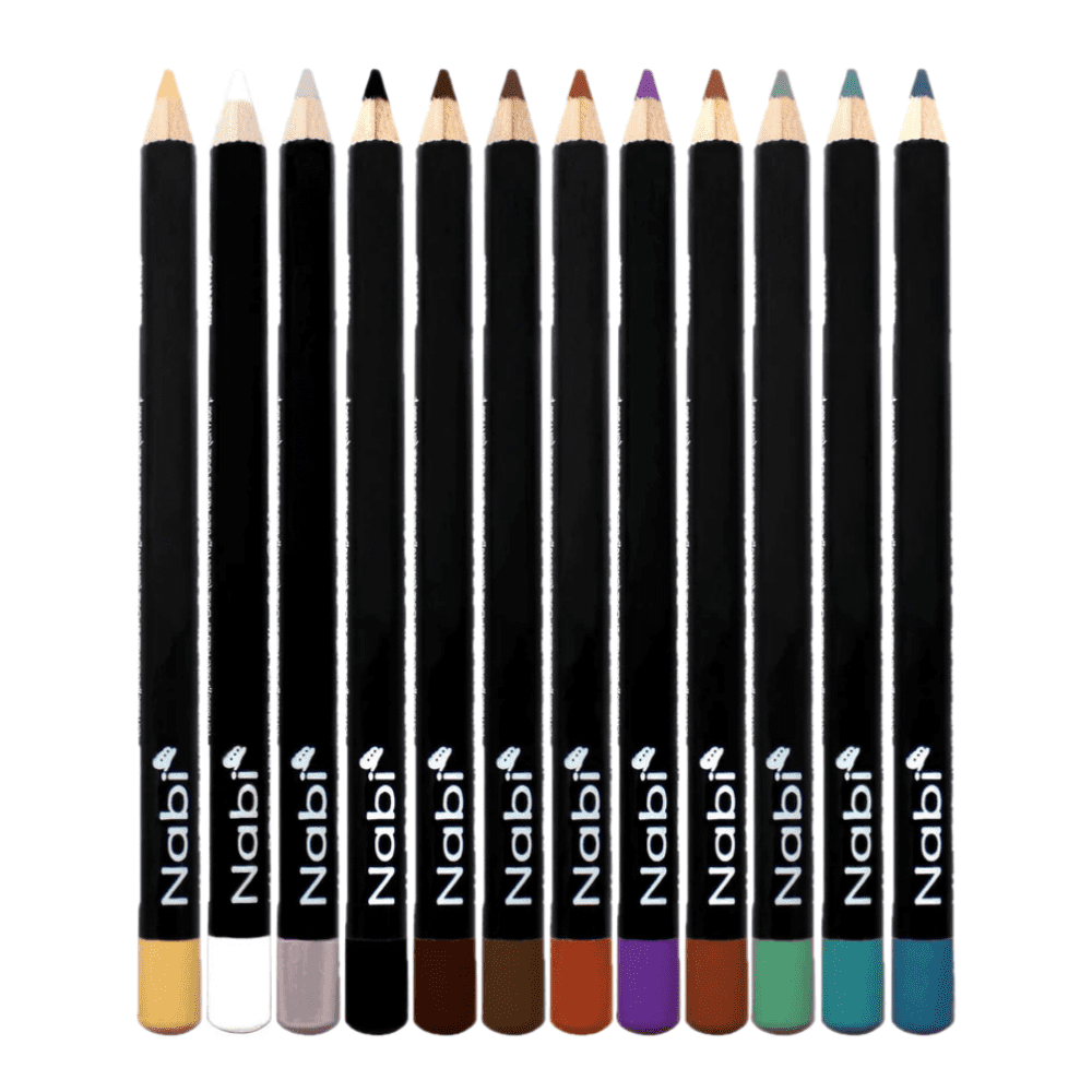 12 Colors Eyeliner Pencil Set, High Pigmented Eye Makeup Soft Pencils ...