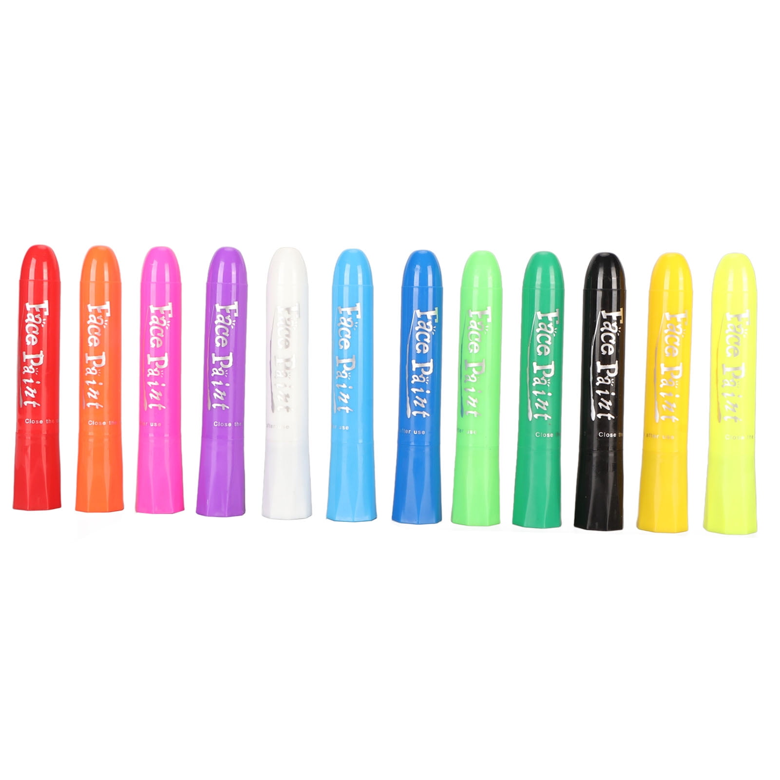 12 Colors Face Paint Pen Kids DIY Face Painting Crayons Washable ...