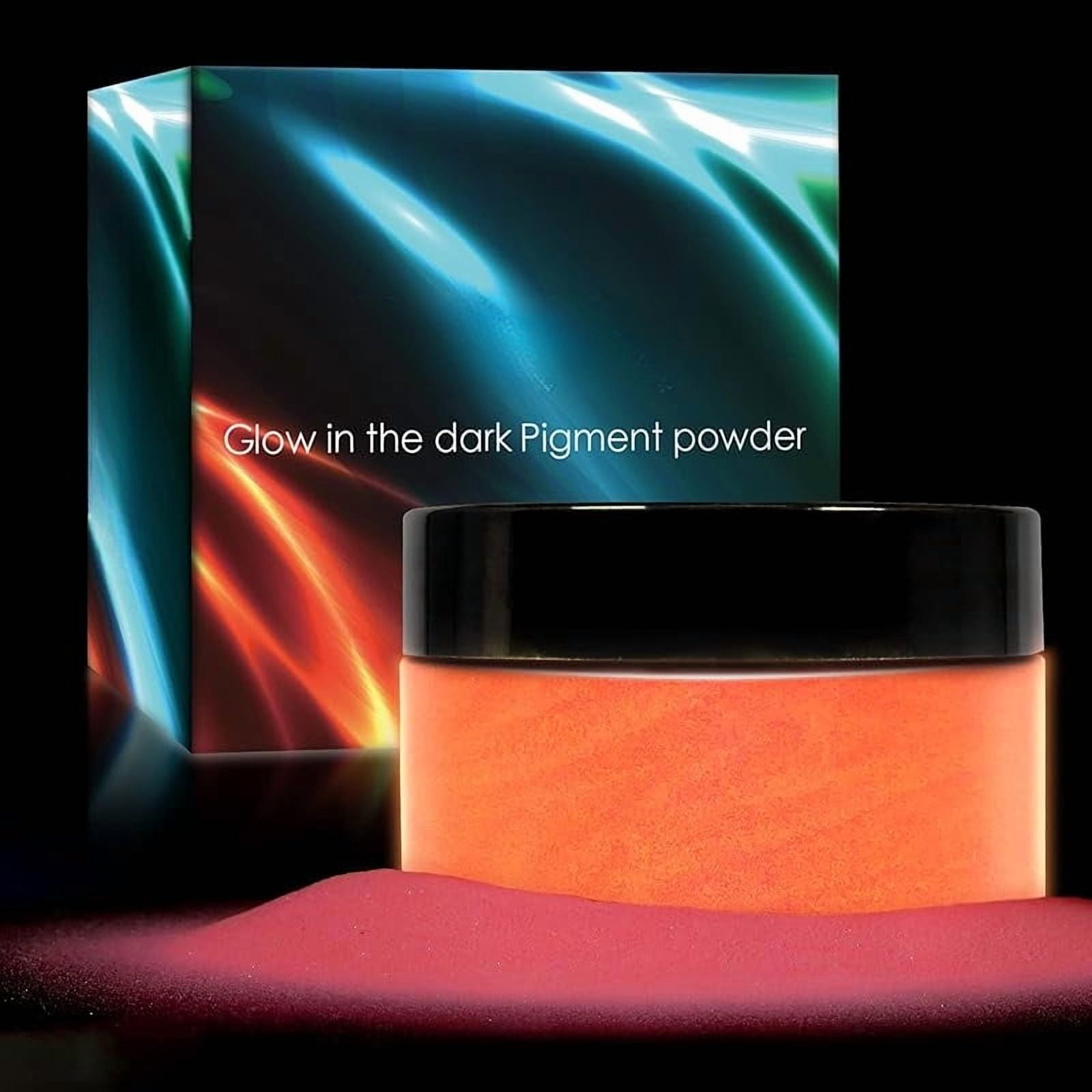 12 Colors Glow in The Dark Powder Set, 9.86oz 276g Resin Luminous ...