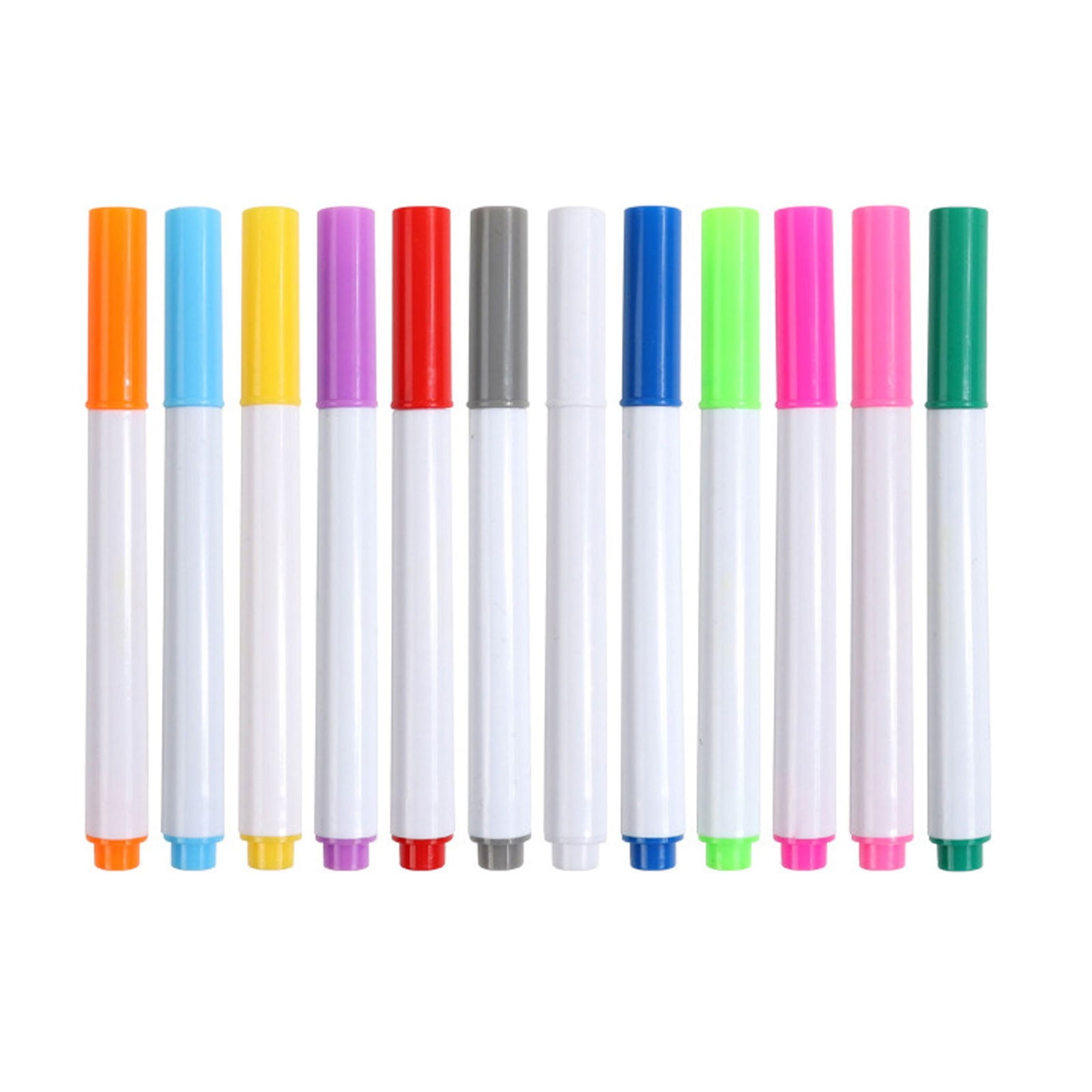 12 Colors Liquid Markers for LED Note Board - Dry Erase Markers for ...
