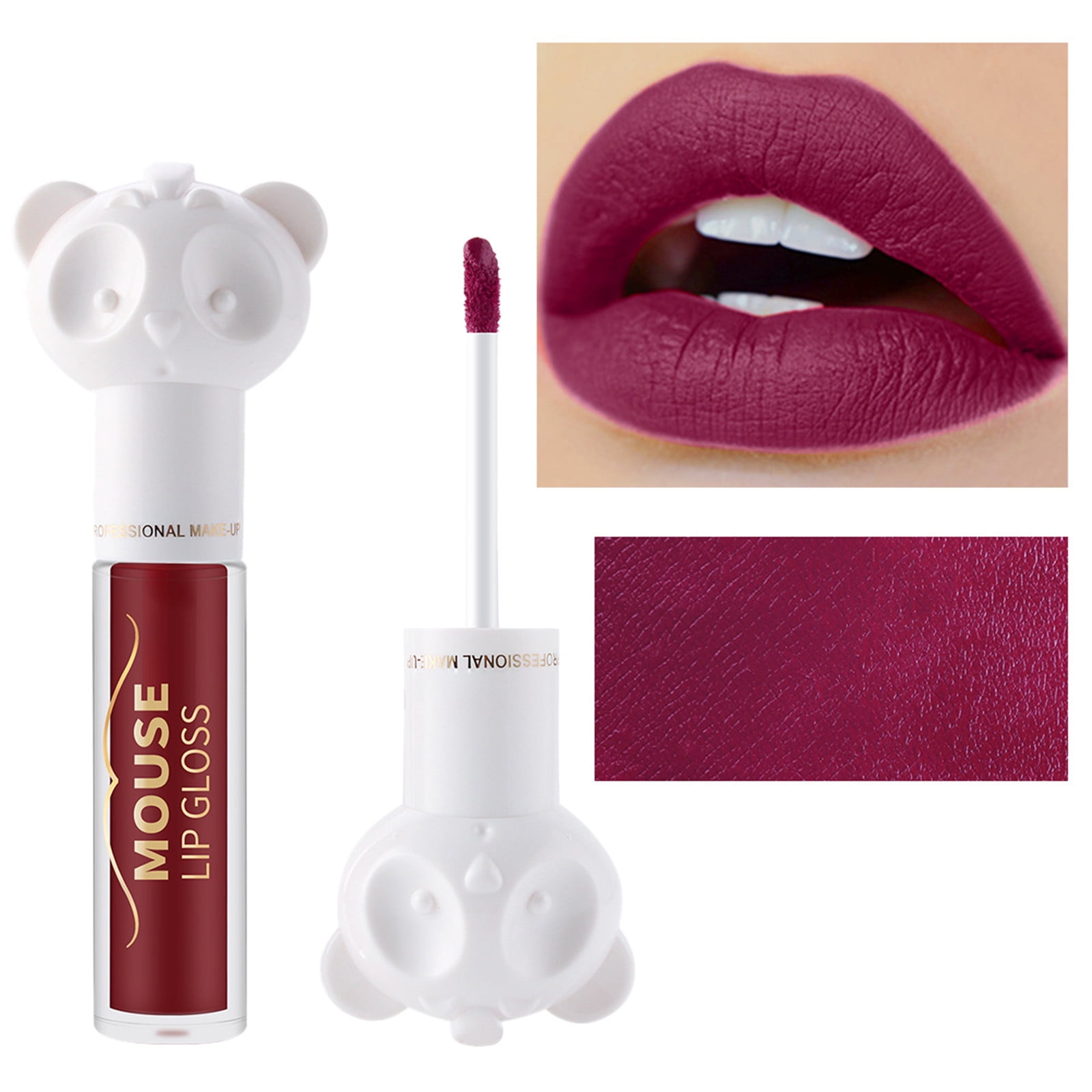 12 Colors Optional Velvet Mattes Soft Lip Glaze Moisturizing Easy To