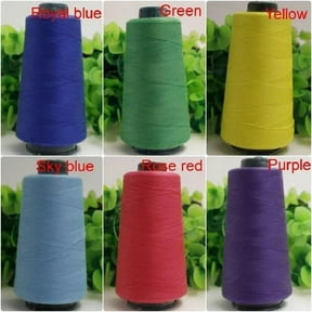 Candle Thread 1000m, 100% Polyester Machine Embroidery Thread Kit – 60 ...