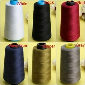 Candle Thread 1000m, 100% Polyester Machine Embroidery Thread Kit – 60 ...