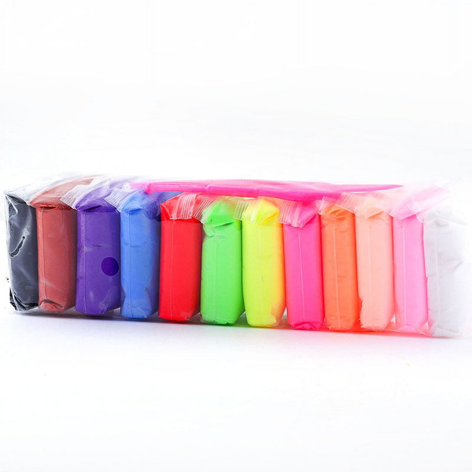 12 Colors Plasticine DIY Plasticine for Children Education Super Light ...
