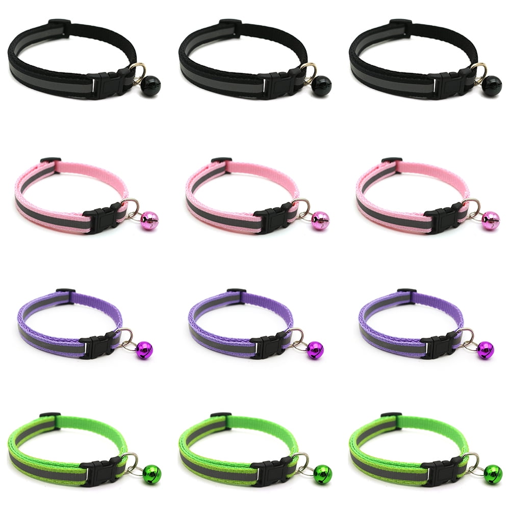 12 Colors Puppy Collars for Litter， Whelping Puppy Collars for Small ...