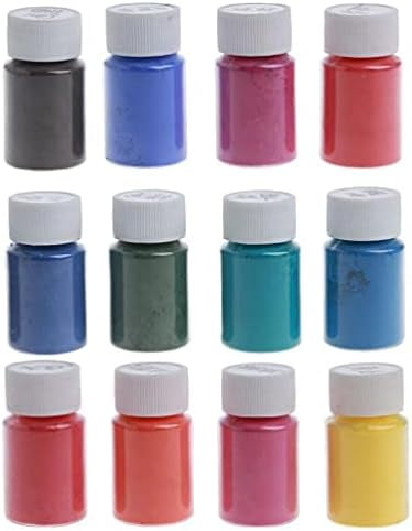 12 Colors Thermochromic Temperature Activated Pigment Powder Heat ...