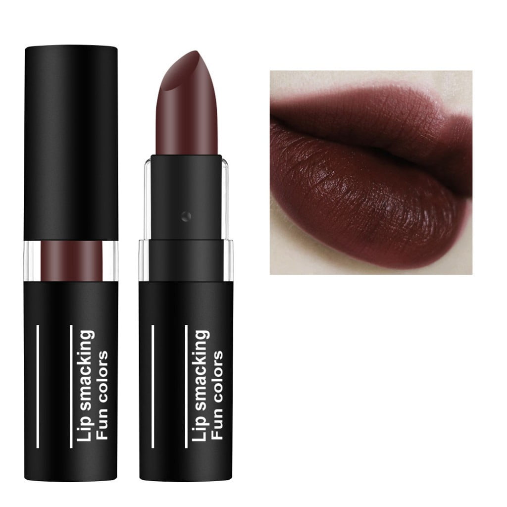 12 Colors Vivid Fun Vampire Clown Matte Lipstick, Long Lasting Non ...