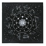 12 Constellations Tarots Tablecloth Board Game Velvet Divination Altar ...