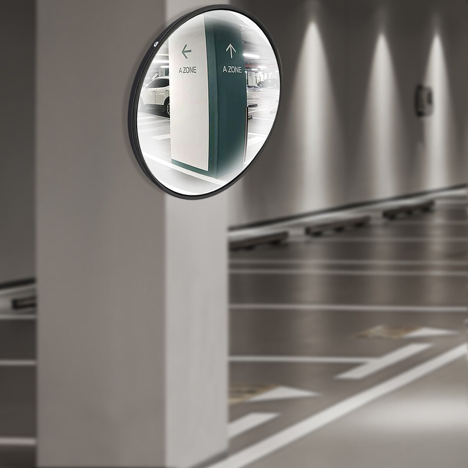 12" Convex Traffic Mirror Fit Driveway Warehouse & Garage Safety Store ...