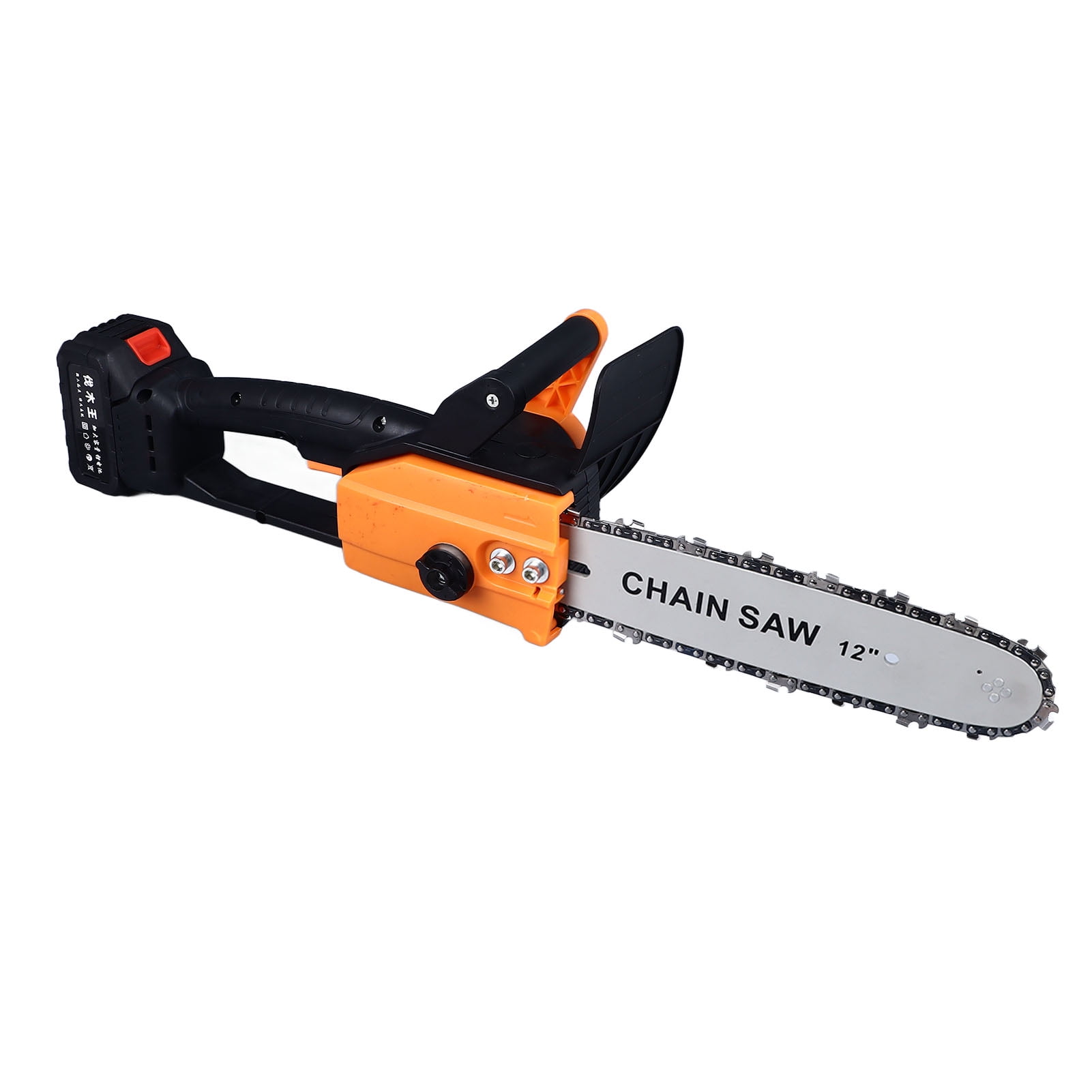 12" Cordless Electric Chainsaw, Chain Saw Kit with 2 Rechargeable ...