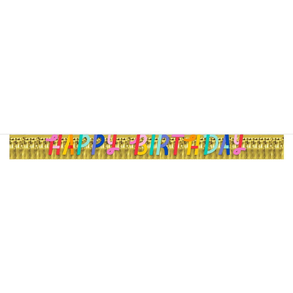 12 Count Bulk Pack Birthday Confetti Happy Birthday Banner - Walmart.com