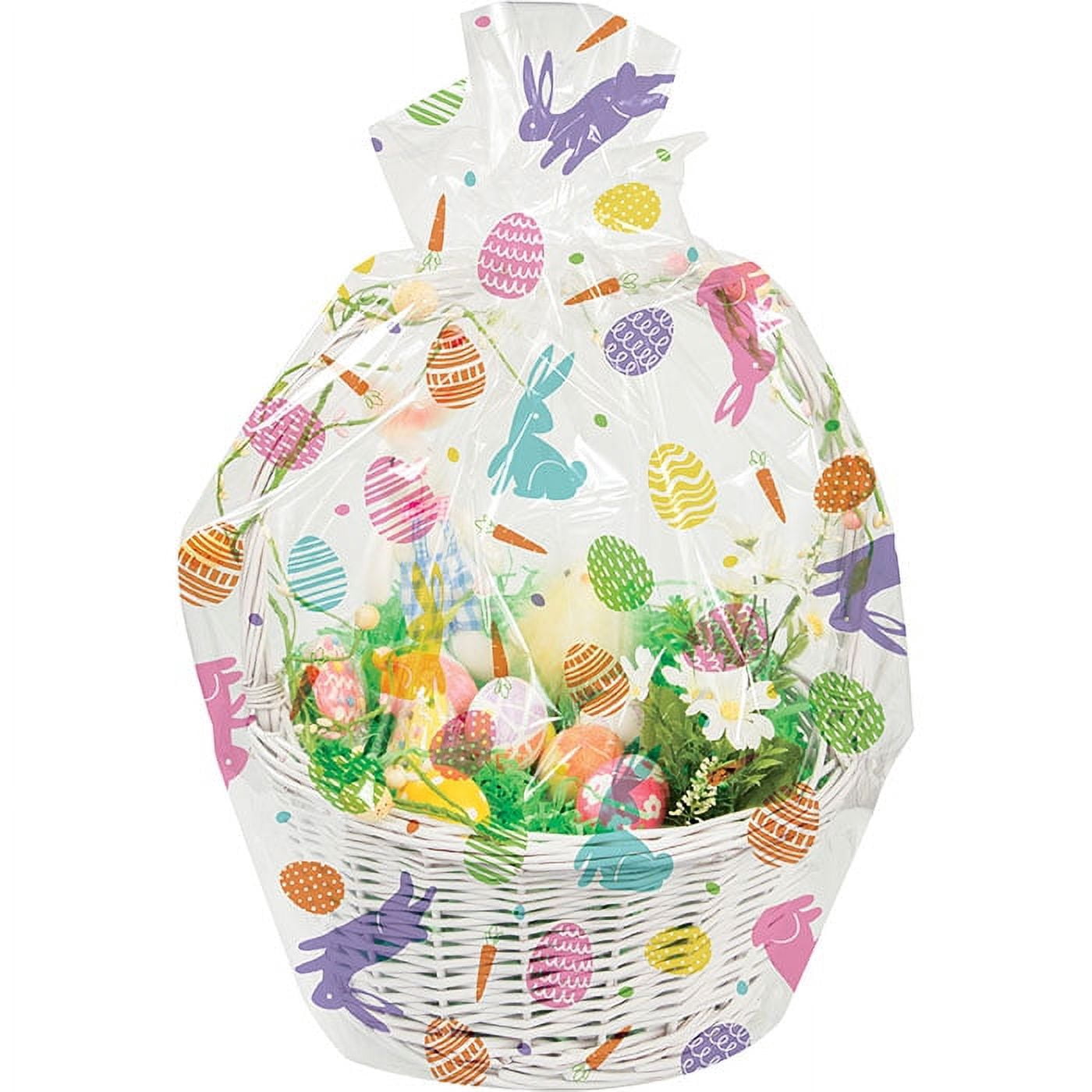 12/Case Bulk Easter Bunny and Eggs Easter Basket Bags - Walmart.com