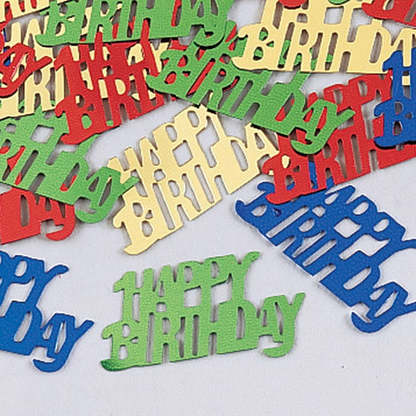 12 Count Bulk Pack Happy Birthday Confetti - Walmart.com