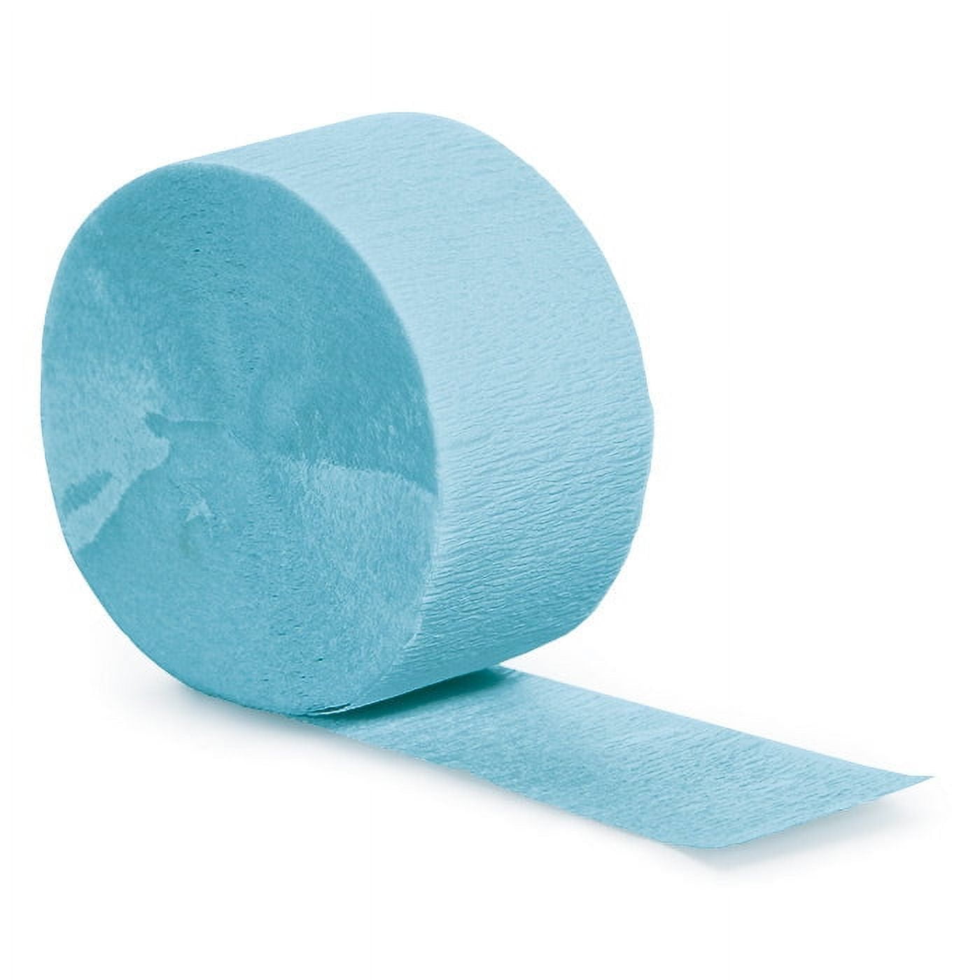 12 Count Bulk Pack Pastel Blue Crepe Streamer 81 ft - Walmart.com