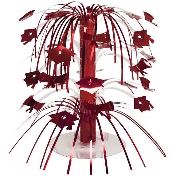 12 Count Bulk Pack Red Graduation Centerpiece - Walmart.com