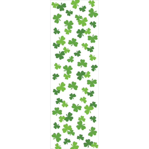 12 Count Bulk Pack Shamrock Plastic Table Covers - Walmart.com