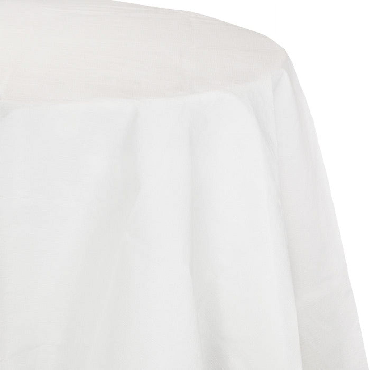 12 Count Bulk Pack White Round Paper Table Covers 82 inch - Walmart.com