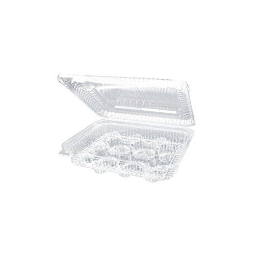 12 Count Clear Plastic Mini Cupcake/Muffin Container - 350 per case ...