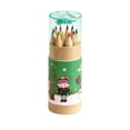 12 Count Colored Pencils Set In Tube Portable Drawing Pencils Blank ...