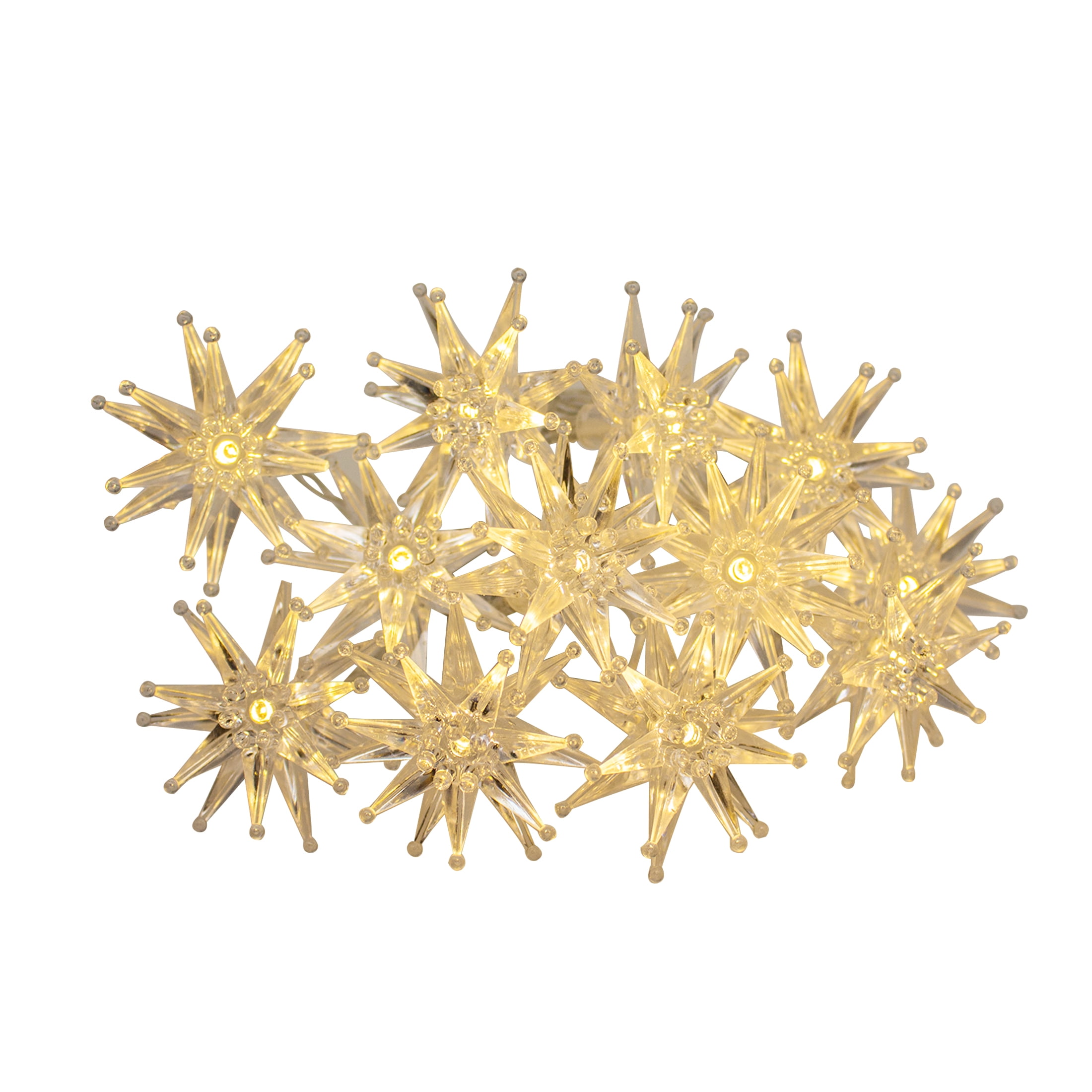 Time Crystal Star Garland - 5 ft LED String Lights - Walmart.com