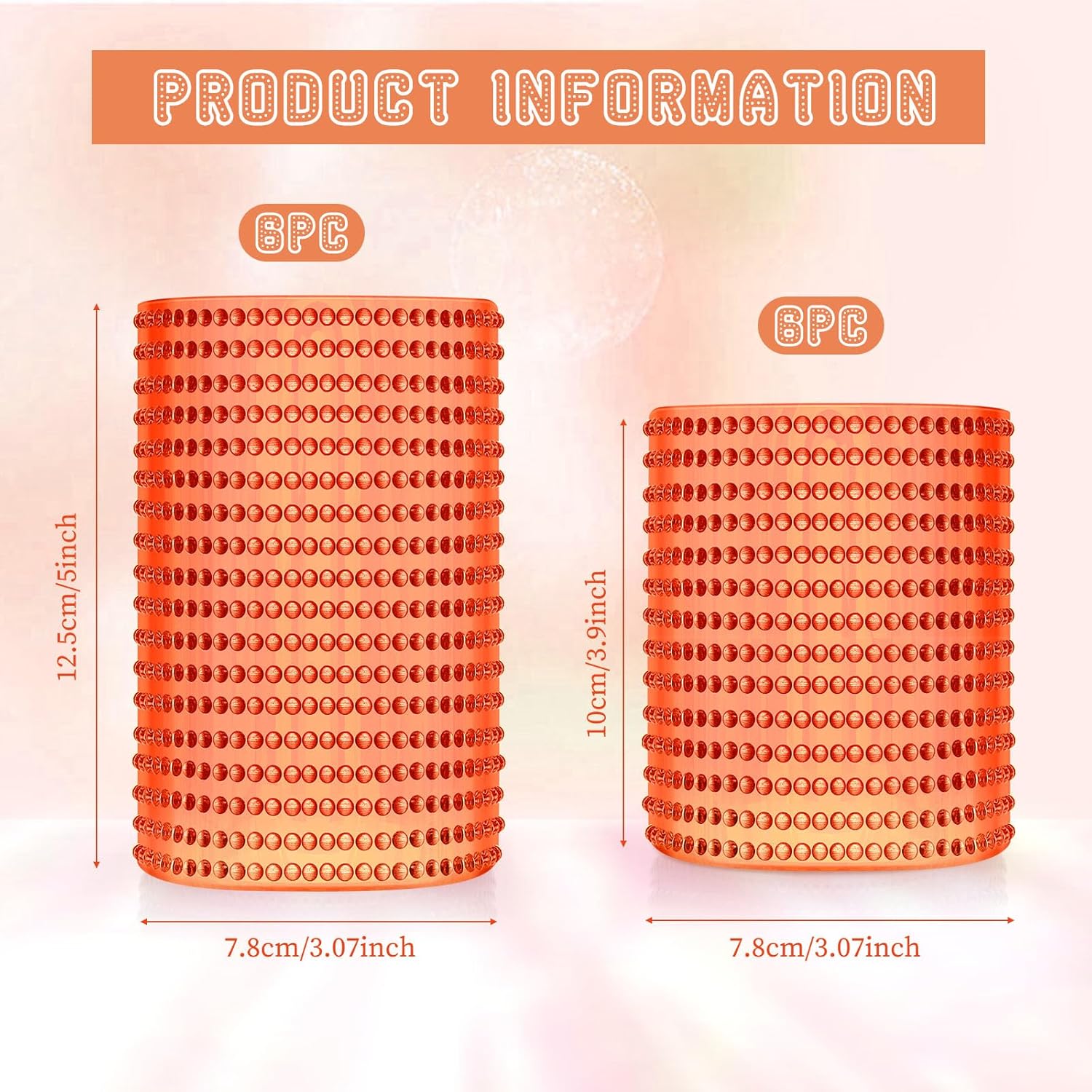 12 Count Hobnail Drinking Glasses Set Vintage Glassware Old Fashioned ...