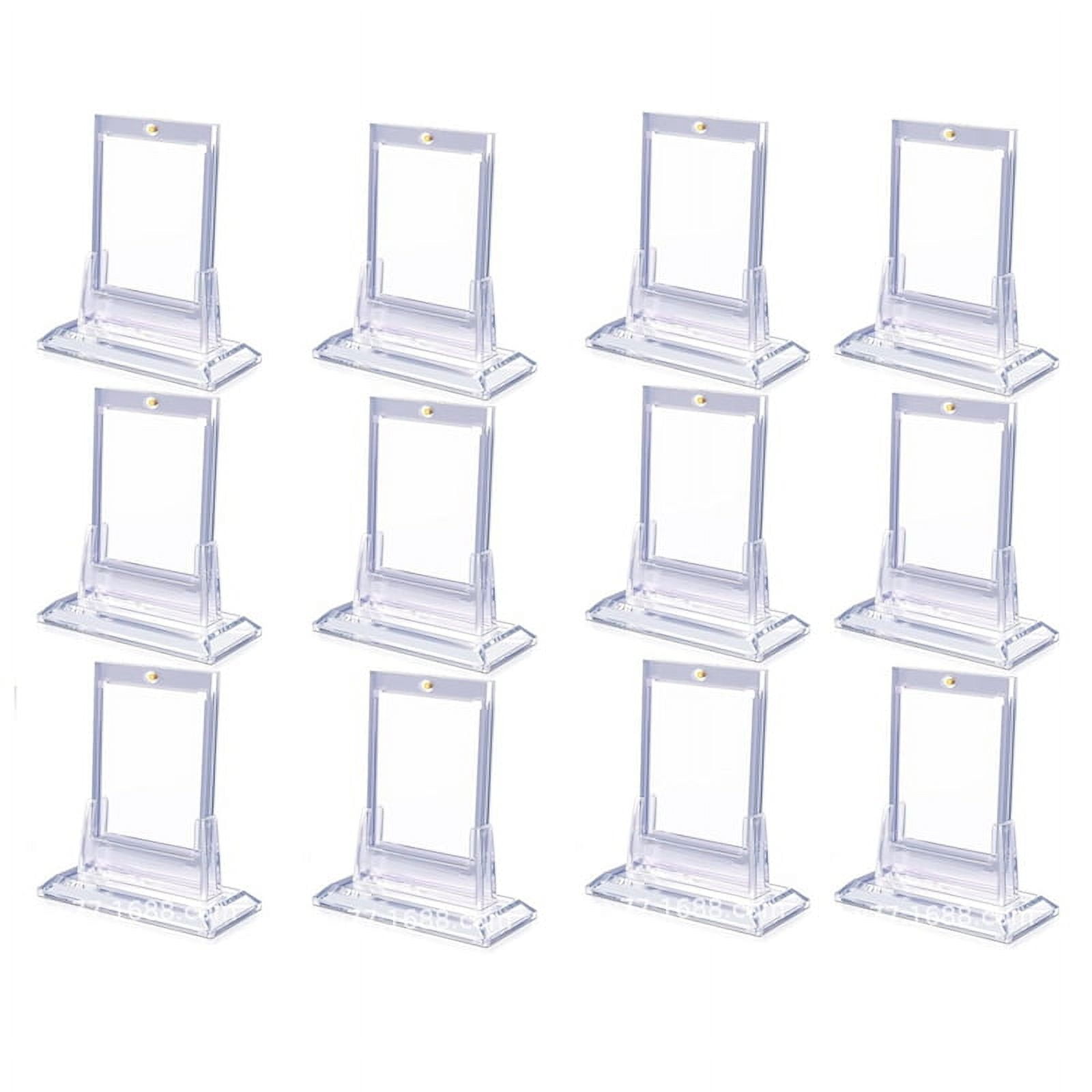 12 Count Magnetic Card Holders for Trading Cards, 35PT Acrylic Baseball ...