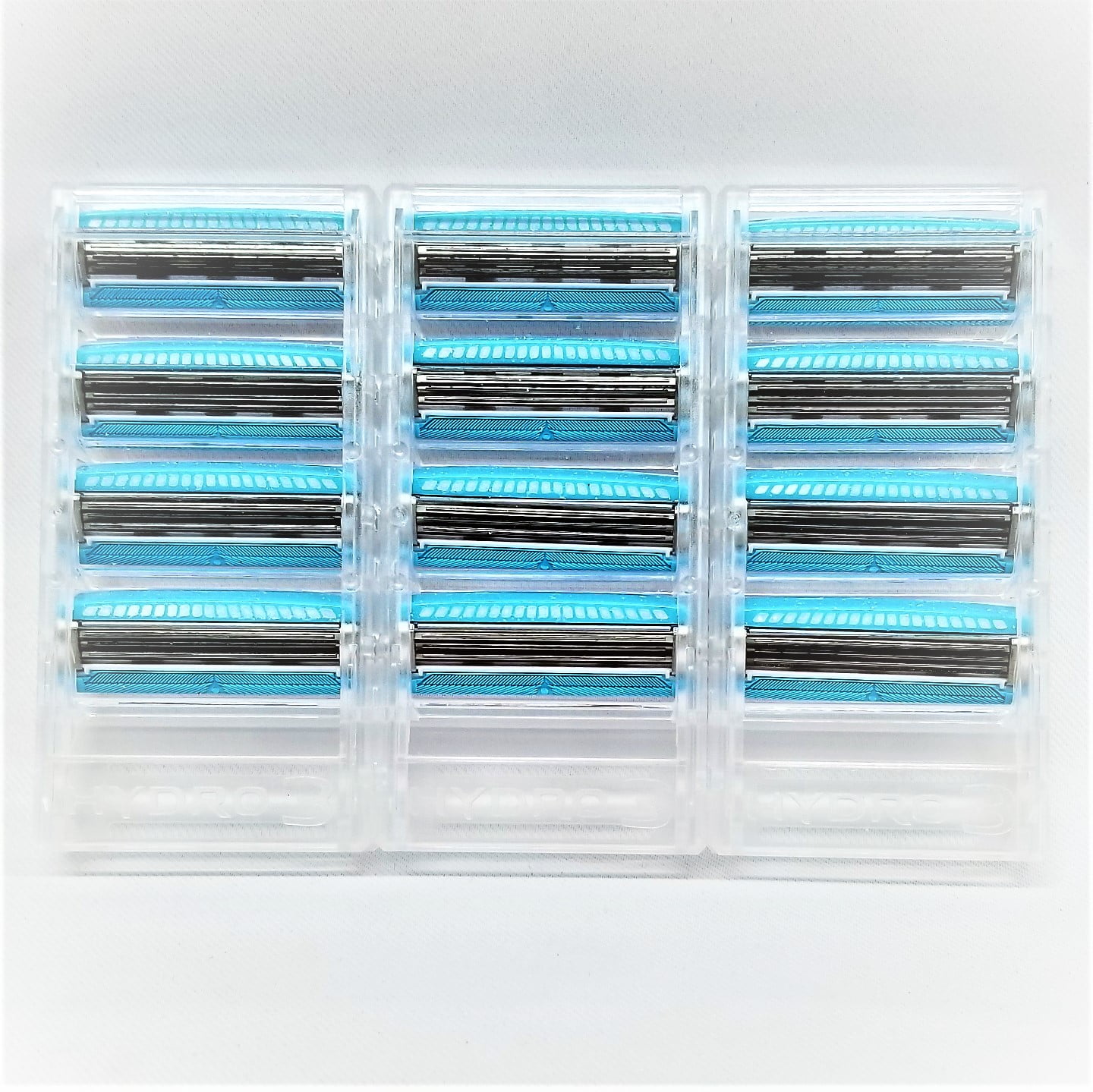 12 Count - Schick Hydro Silk 3 Razor Blades Refills for Women - Bulk ...