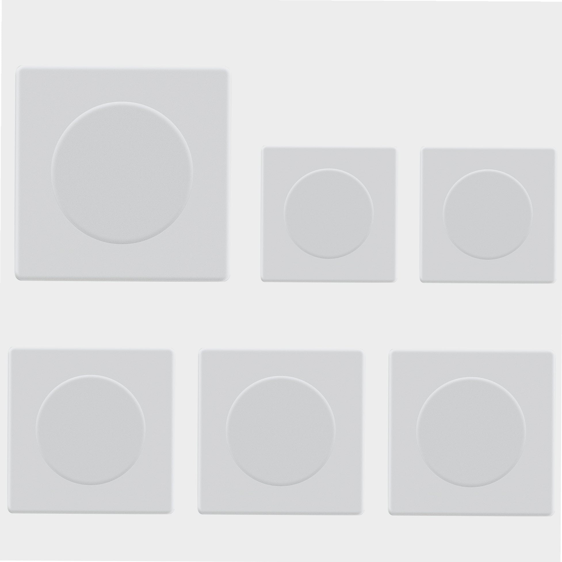 12 Counts Wall Split Flange Covers, ABS Material Decorative Panel for ...