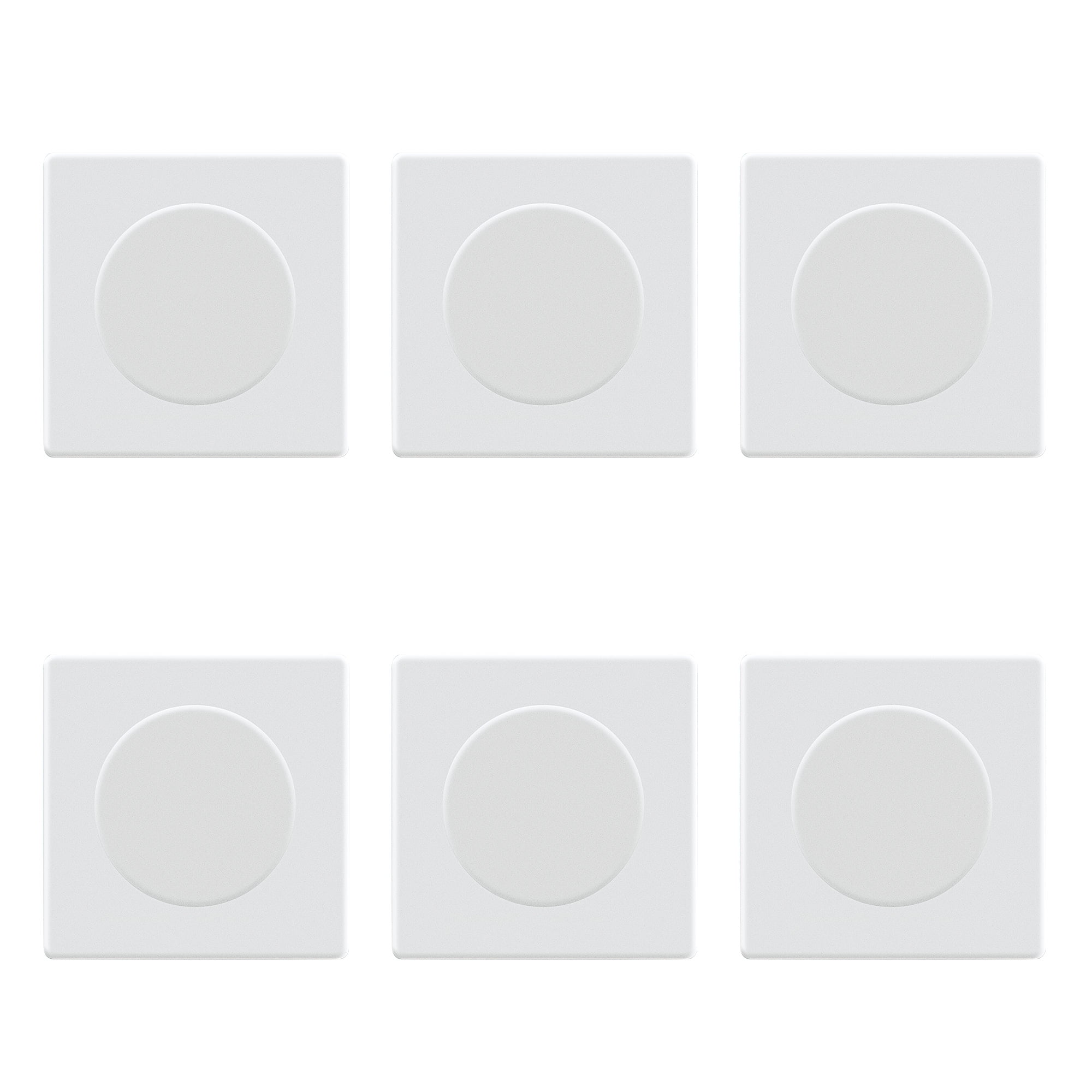 12 Counts Wall Split Flange Covers, Square Self-adhesive Wall Hole ...