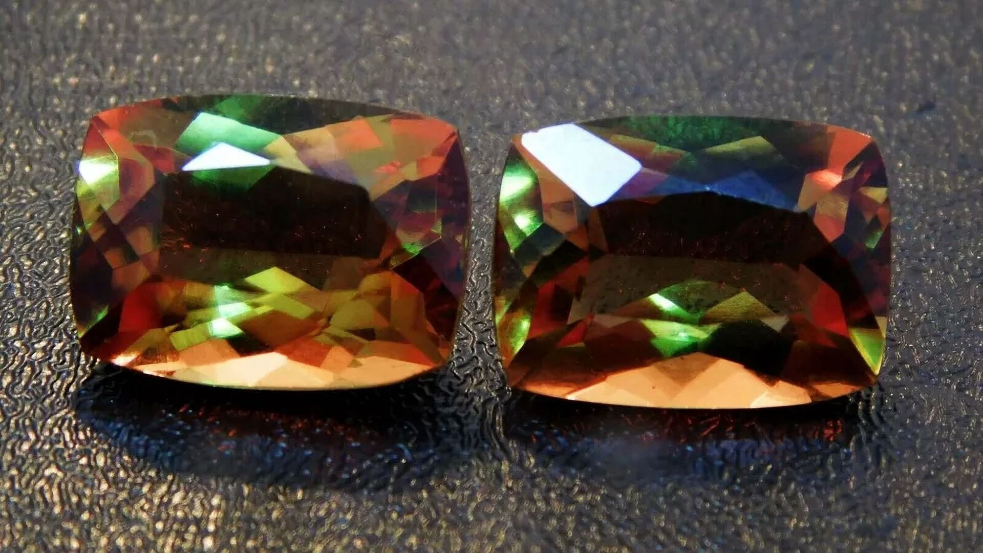 12 Cts 7 Color Change ALEXANDRITE Cushion Cut VVS Gemstone - Walmart.com