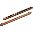 12 Cue Wall Rack - Oak - 2 Piece Clip - Space-Saving Design - Walmart.com