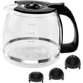 12 Cup Coffee Machine Glass Carafe Replacement for Mr. Coffee - With ...