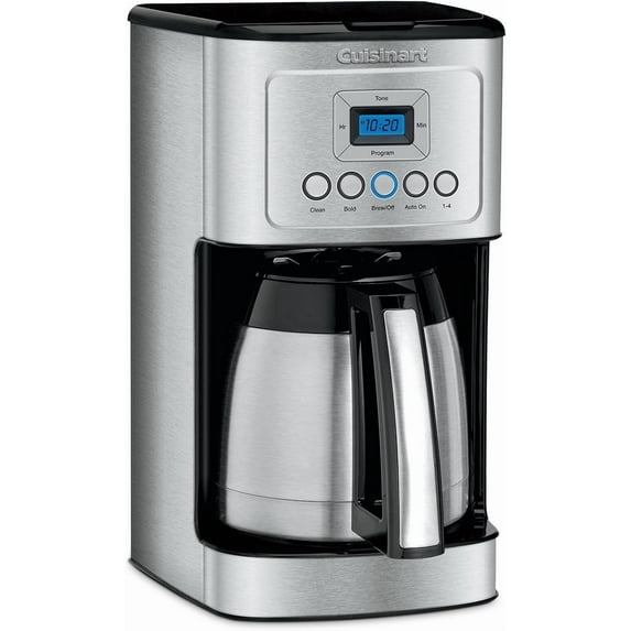 12-Cup Coffee Maker, Programmable PerfecTemp rmal Carafe Machine with 1 ...