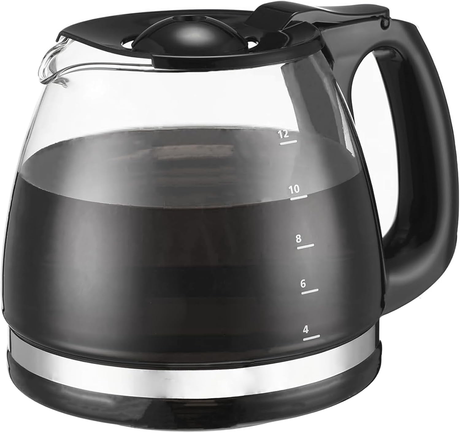12-Cup Coffee Pot Replacement Carafe Compatible with Black and Decker ...