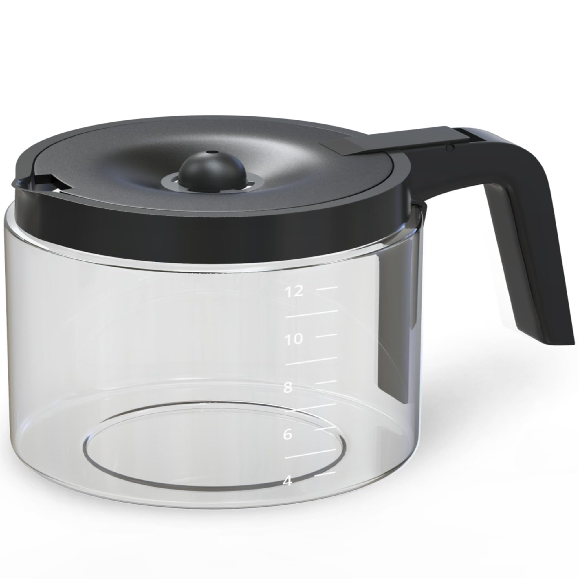 12-Cup Glass Coffee Carafe for Keurig K-Duo Essentials and K-Duo Hot ...
