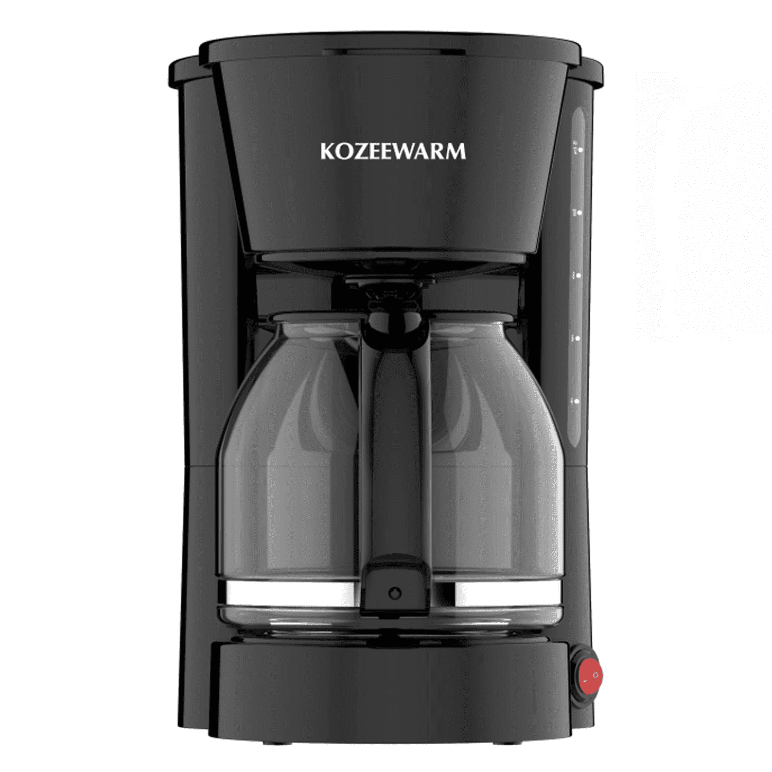 12-Cup Manual Coffee Maker Small Drip Coffee Machine One-Touch ...