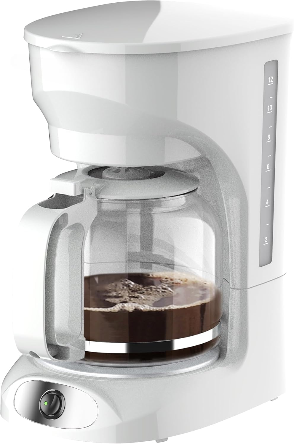 12-Cup Pink Coffee Maker - Borosilicate Carafe, Auto-Off, Pink ...