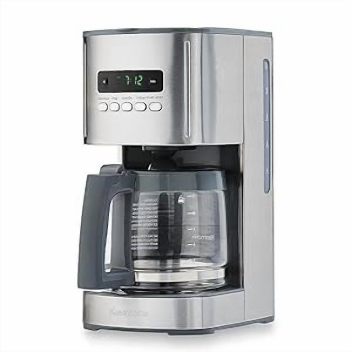 12-Cup Programmable Coffee Maker, Drip Coffee Maker with Glass Carafe ...
