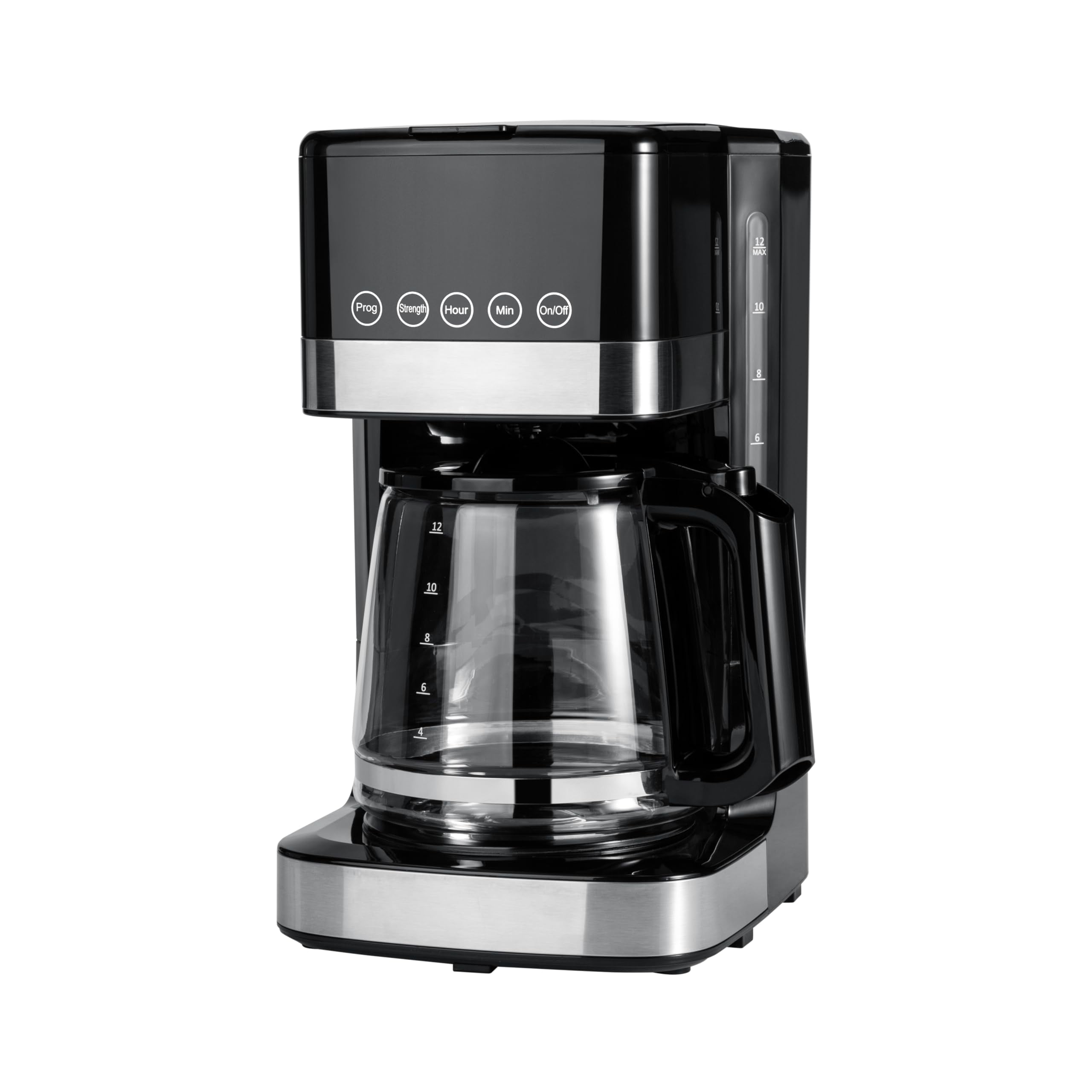 12 Cup Programmable Coffee Maker with Thermal Carafe & Touch Screen, 24 ...