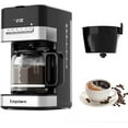 12 Cup Programmable Drip Coffee Maker - 1000W Fast Brew Coffee Machine ...