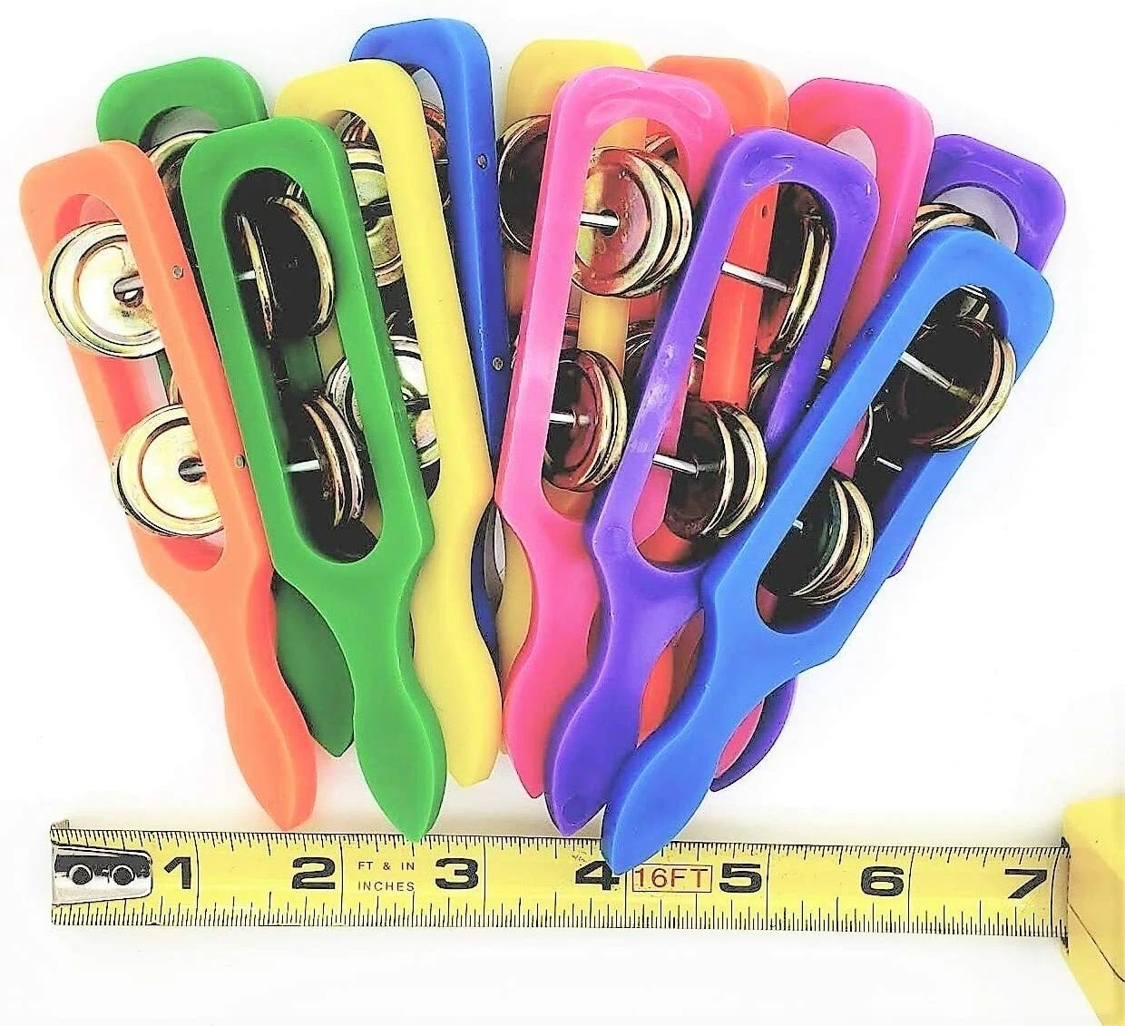 12 Cymbals With Plastic Handles (5") Kids Party Supplies, Musical ...